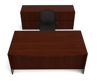 Cherryman Ruby Kneespace Credenza - Orlando Office Furniture