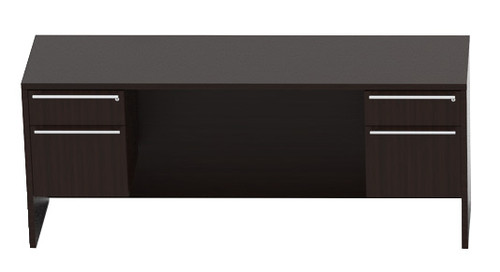 Cherryman Verde Credenza Kneespace/Suspended Peds - Orlando Office ...