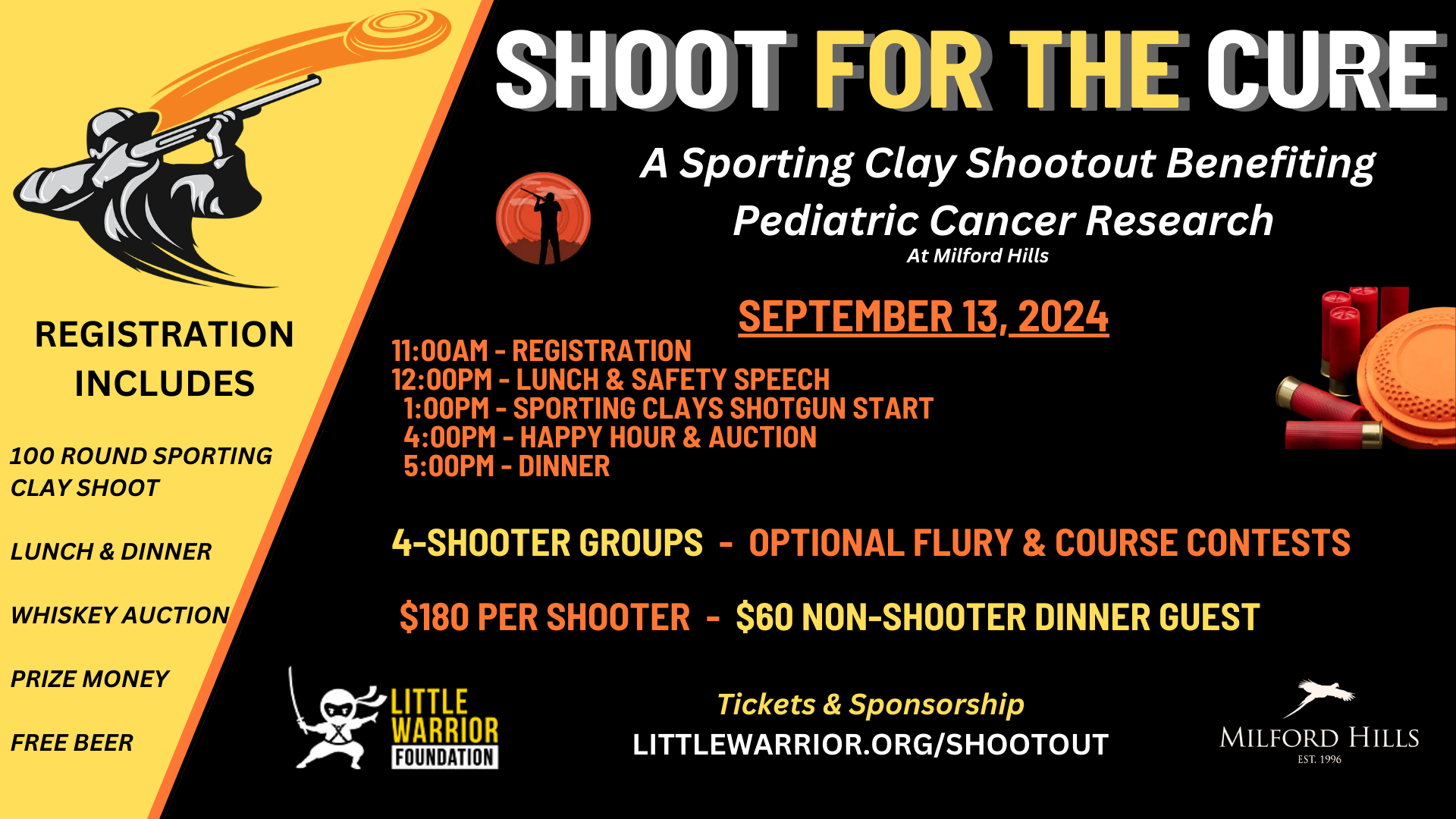 Shoot For The Cure - Little Warrior Foundation