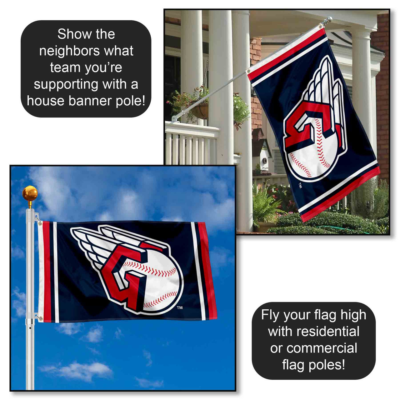 Guardians Winged G Outdoor Flag - State Street Products