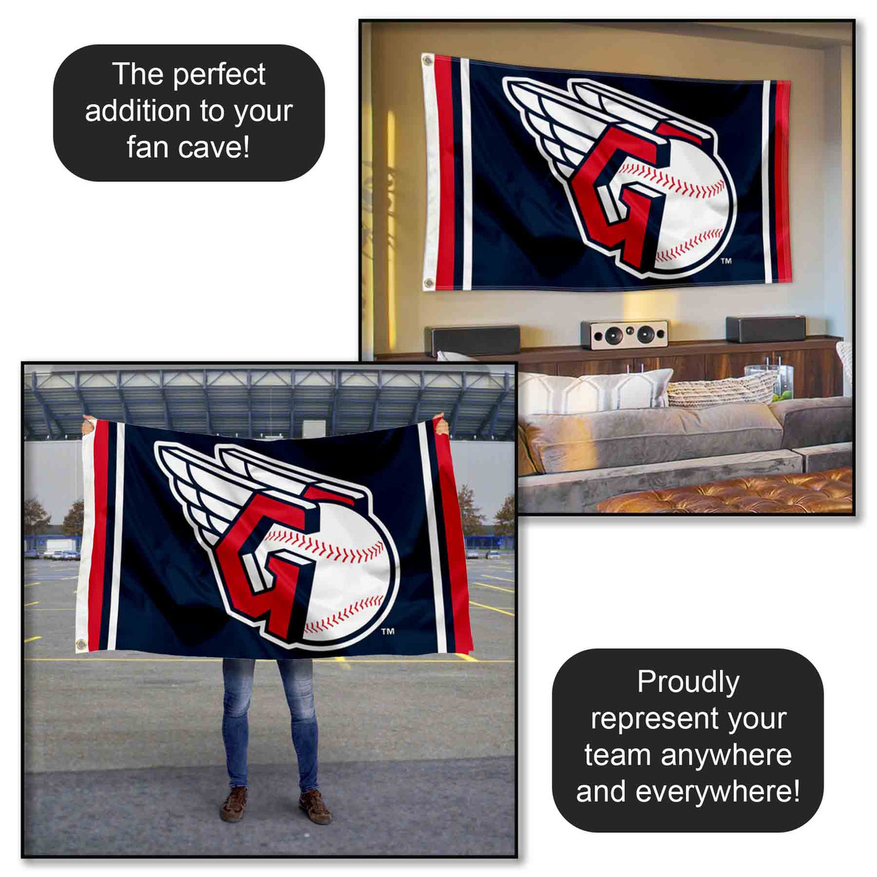 Guardians Winged G Outdoor Flag - State Street Products