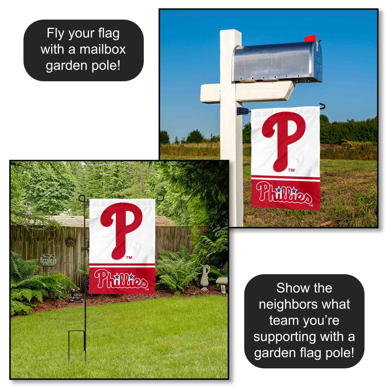 Philadelphia Phillies Garden Flag - State Street Products