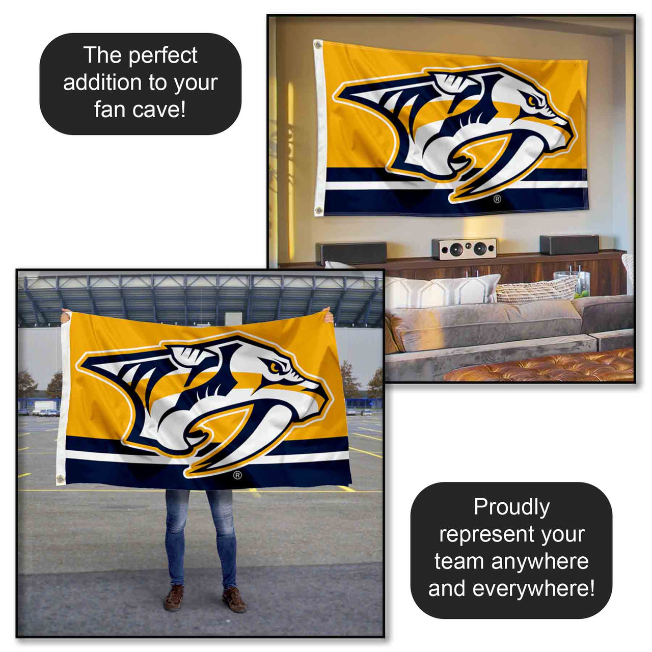 Nashville Predators Flag - State Street Products
