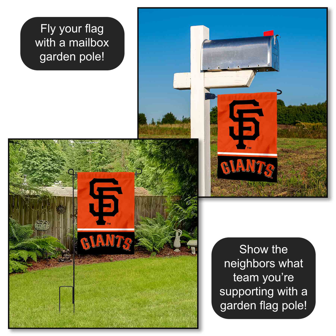 San Francisco Giants Garden Flag - State Street Products
