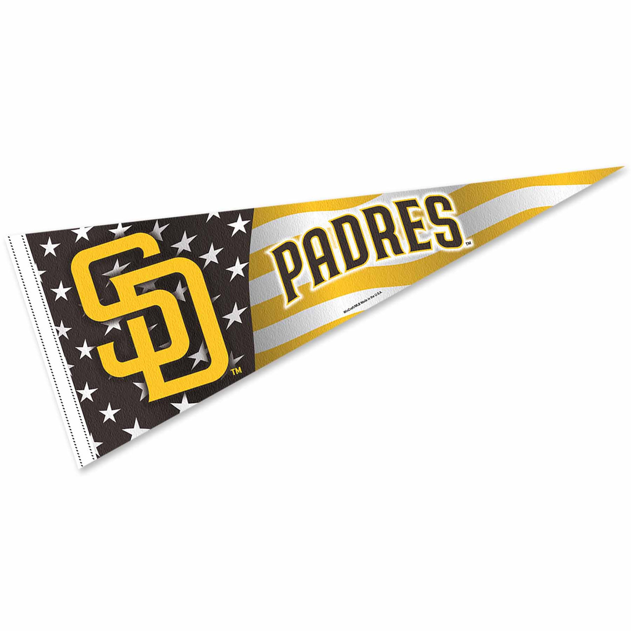 San Diego Padres Nation USA Americana Stars and Stripes Pennant - State ...