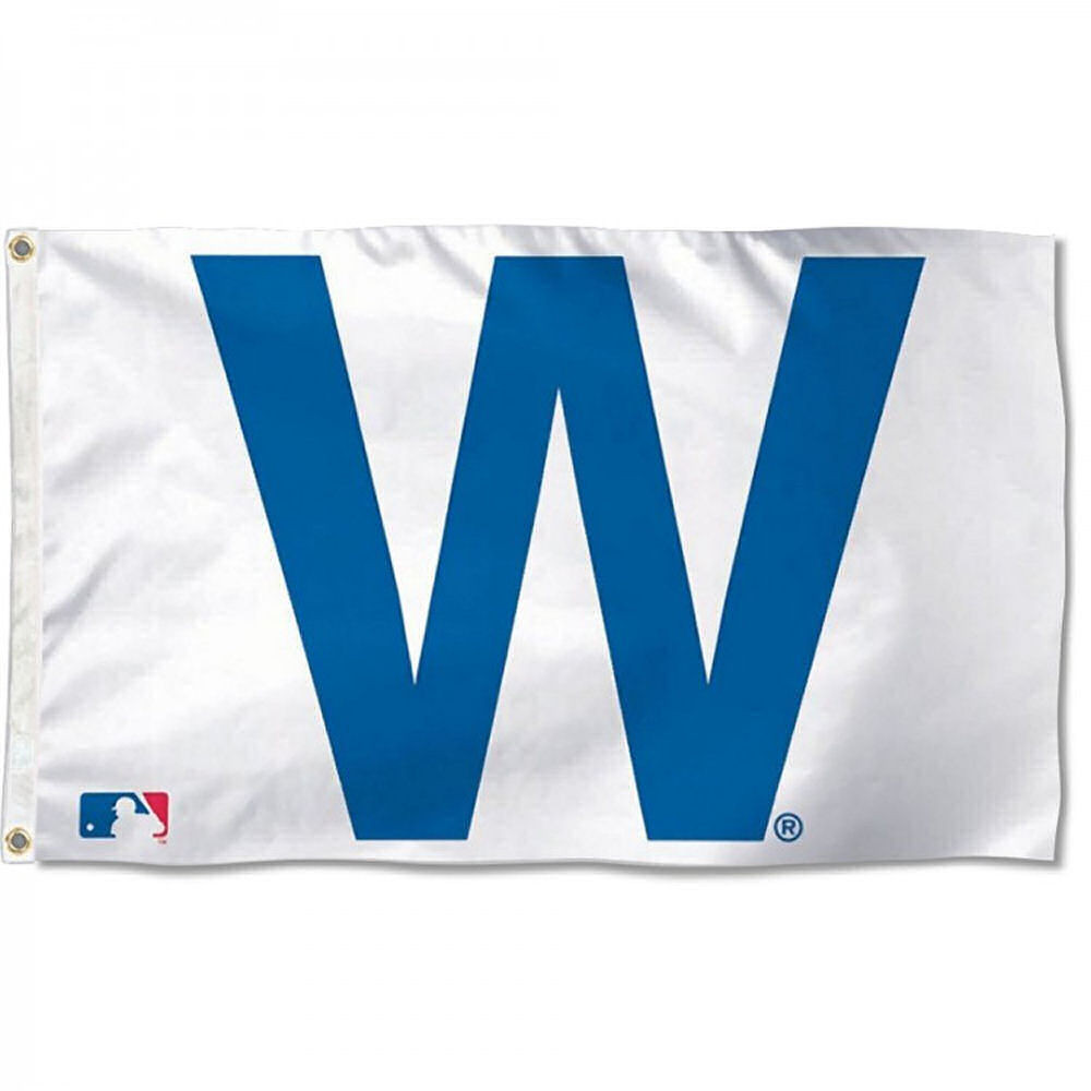 Chicago Cubs W Win Flag - State Street Products