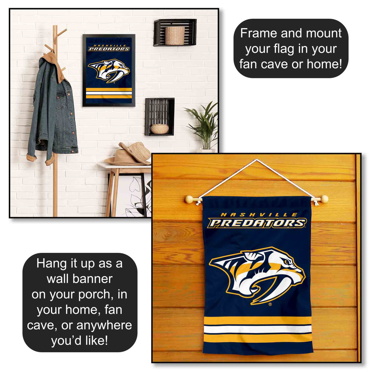 Nashville Predators Garden Flag - State Street Products