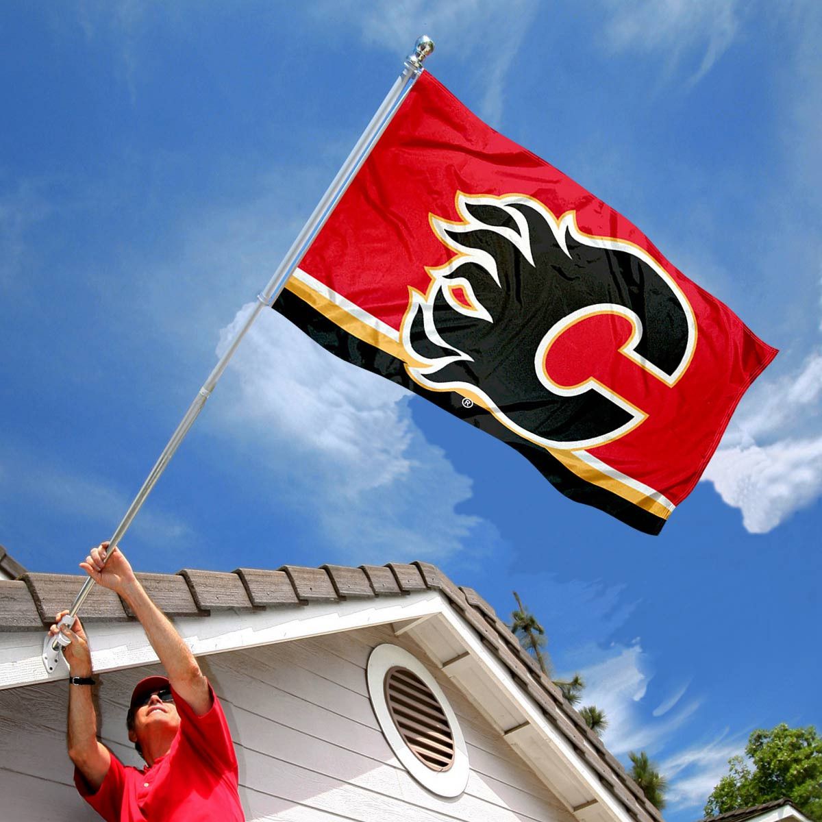 Calgary Flames Flag - State Street Products