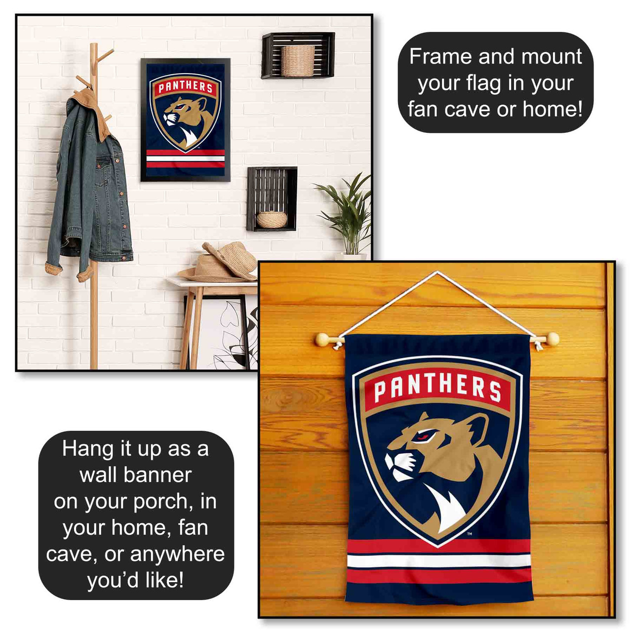 Florida Panthers Garden Flag - State Street Products