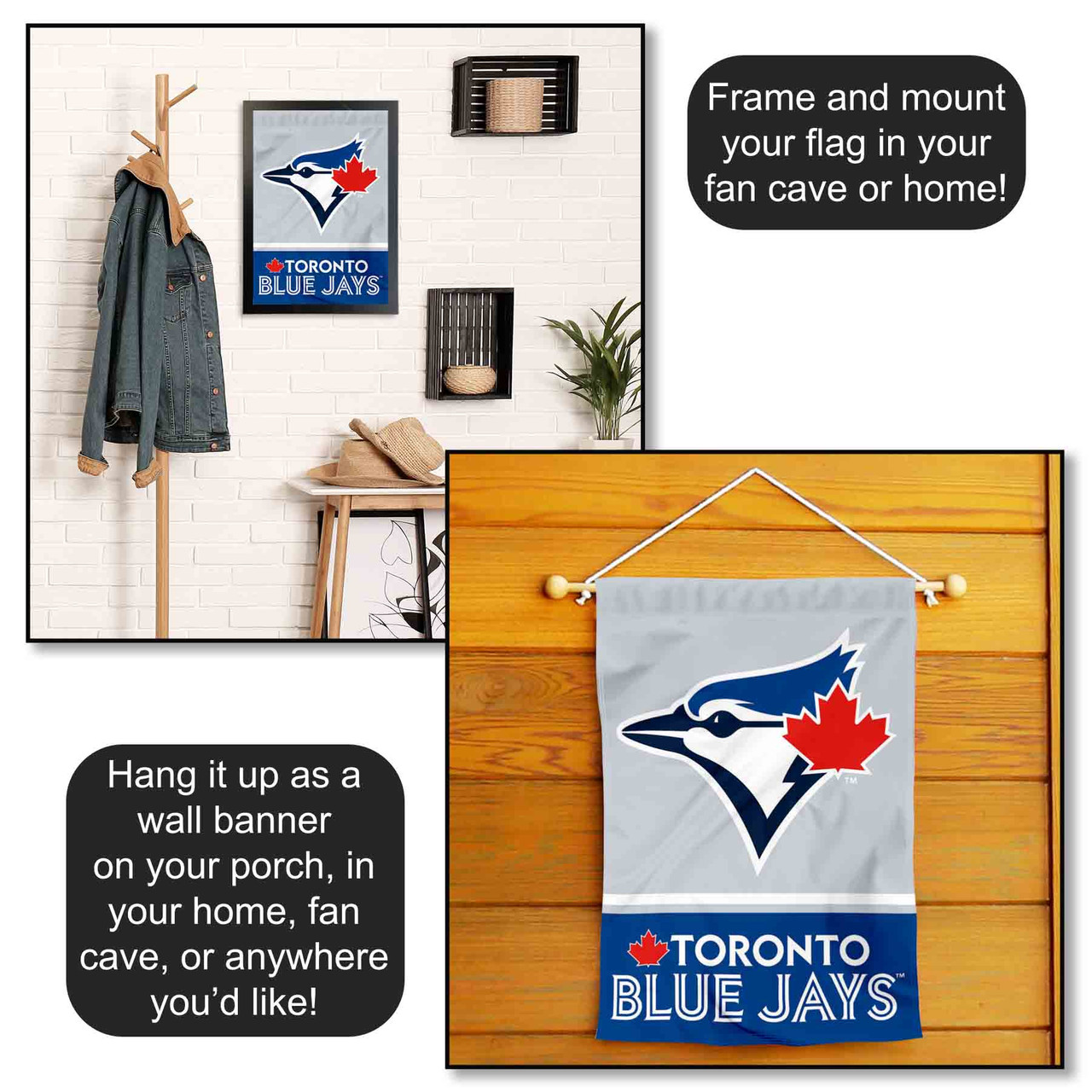 Toronto Blue Jays Garden Flag - State Street Products