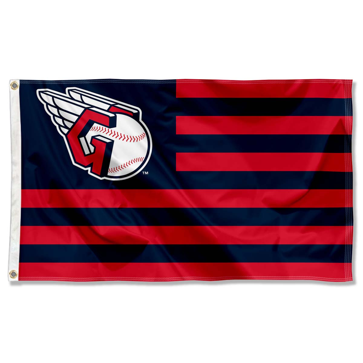 Cleveland Baseball Americana Nation Flag - State Street Products