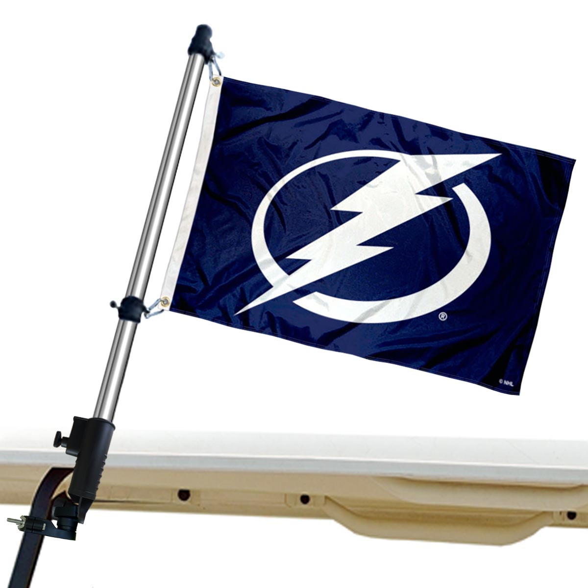 Tampa Bay Lightning Golf Cart Flag Pole and Holder Mount - State Street ...