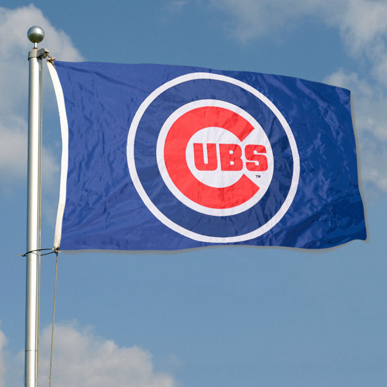 Chicago Cubs Embroidered Nylon Flag State Street Products