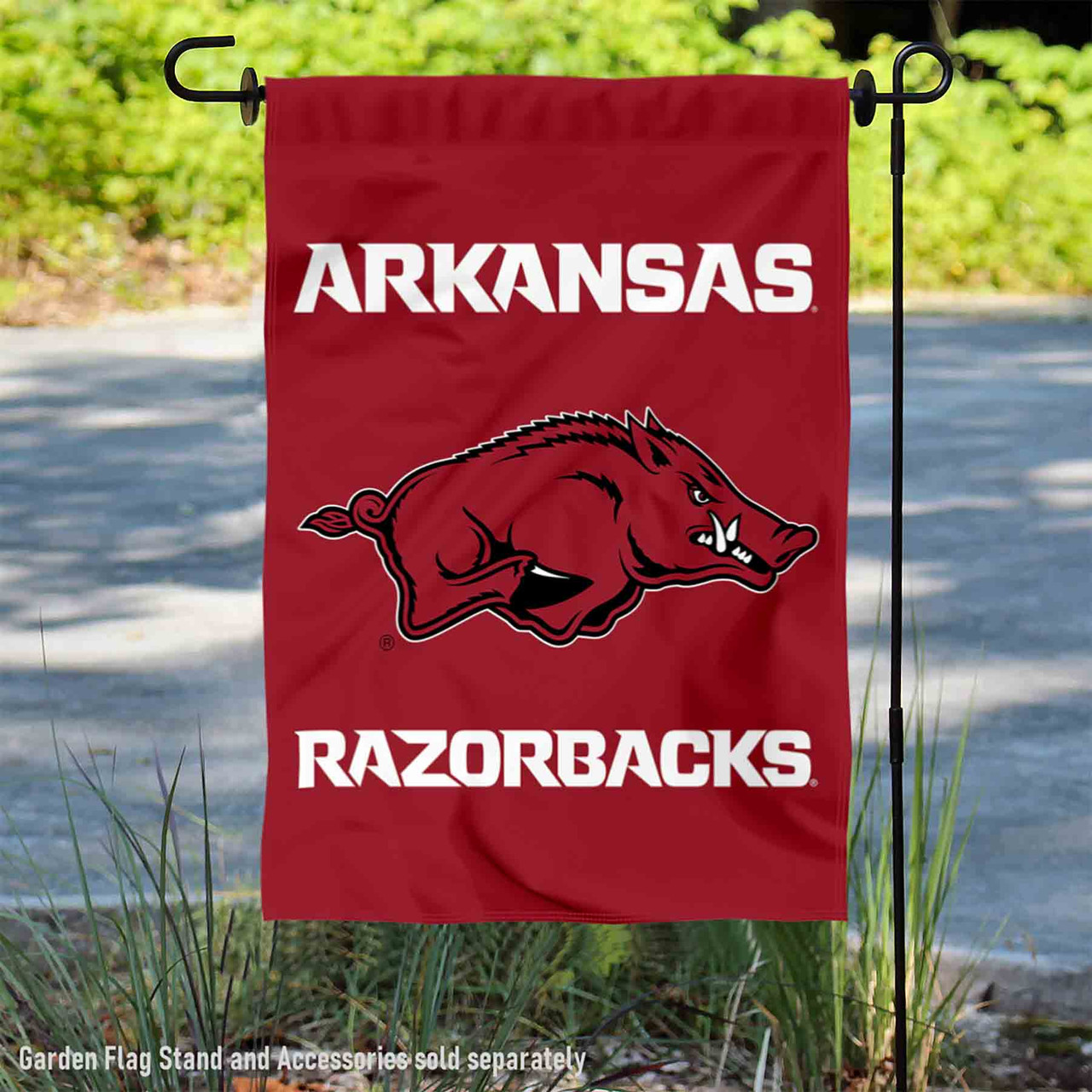 Arkansas Razorbacks Garden Flag - State Street Products