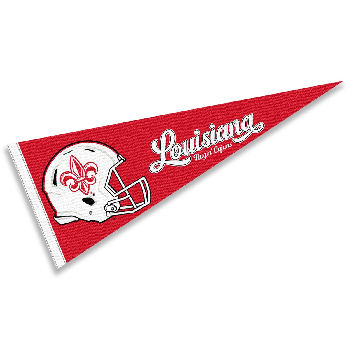 Louisiana Lafayette Rajun Cajuns Helmet Pennant - State Street Products