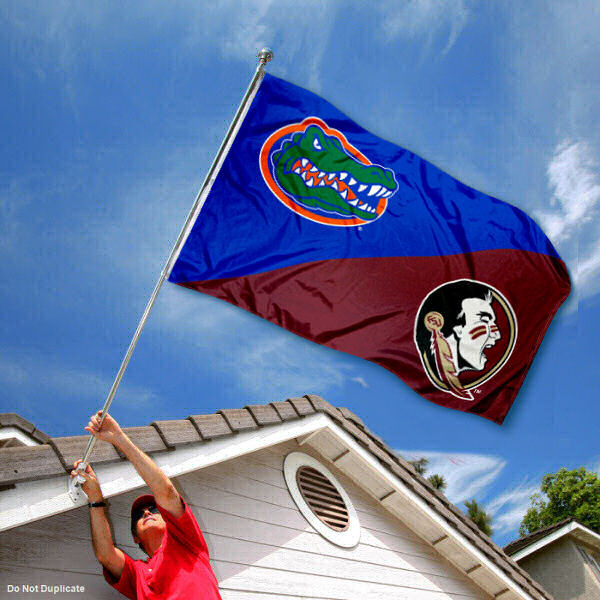 Florida vs. Florida State House Divided 3x5 Flag - State Street Products