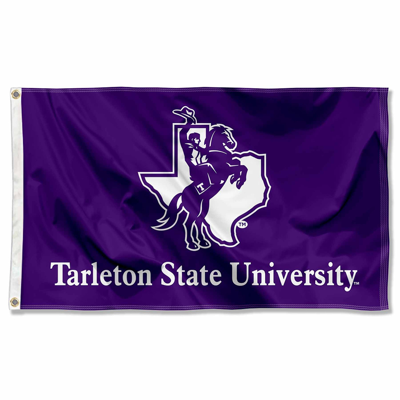Tarleton State Texans Logo Flag - State Street Products