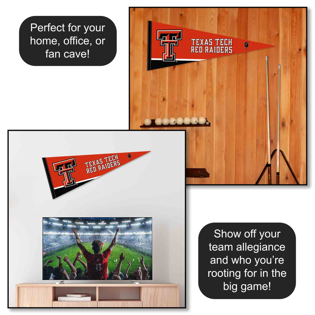 Texas Tech University Pennant - State Street Products