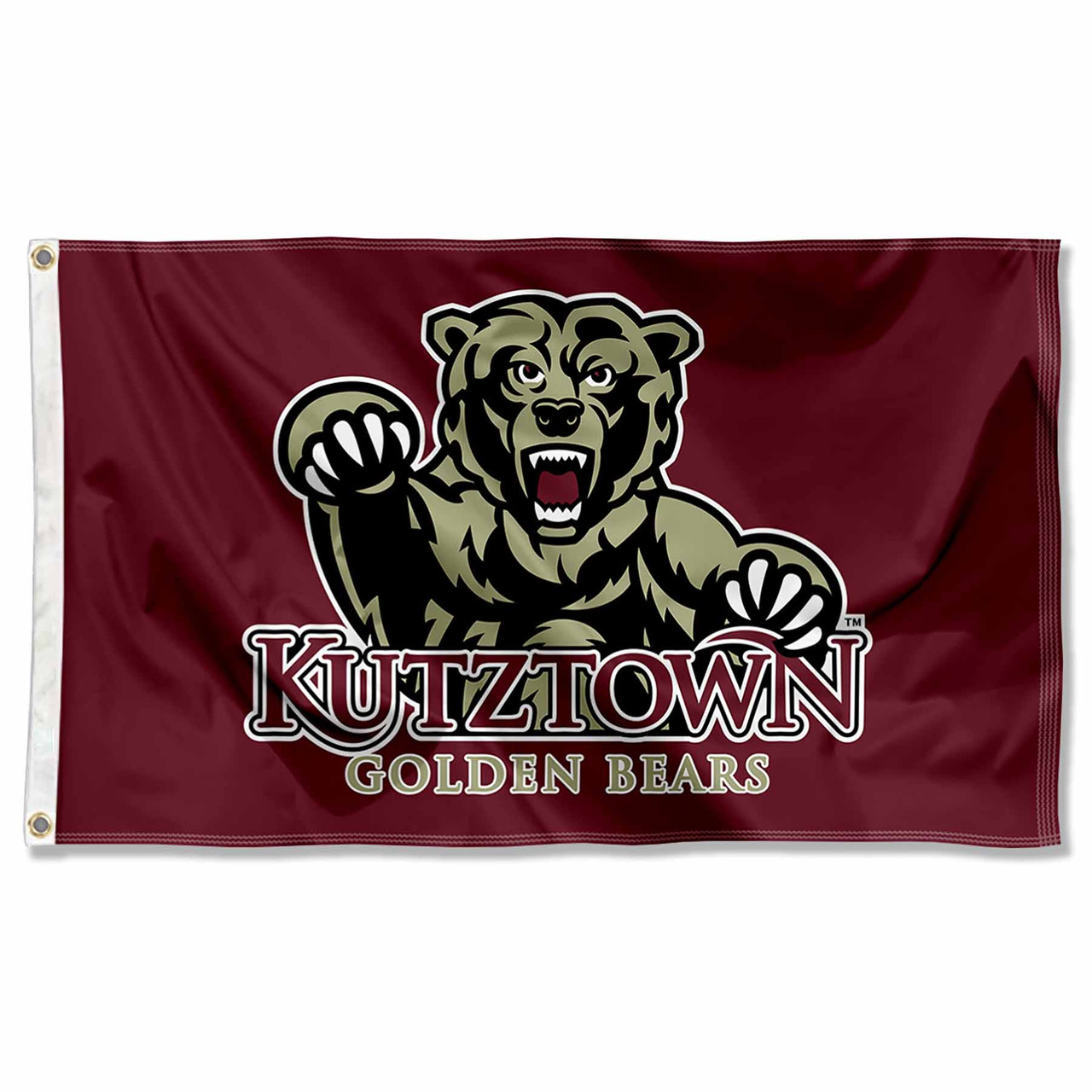Kutztown Bears Wordmark Flag - State Street Products