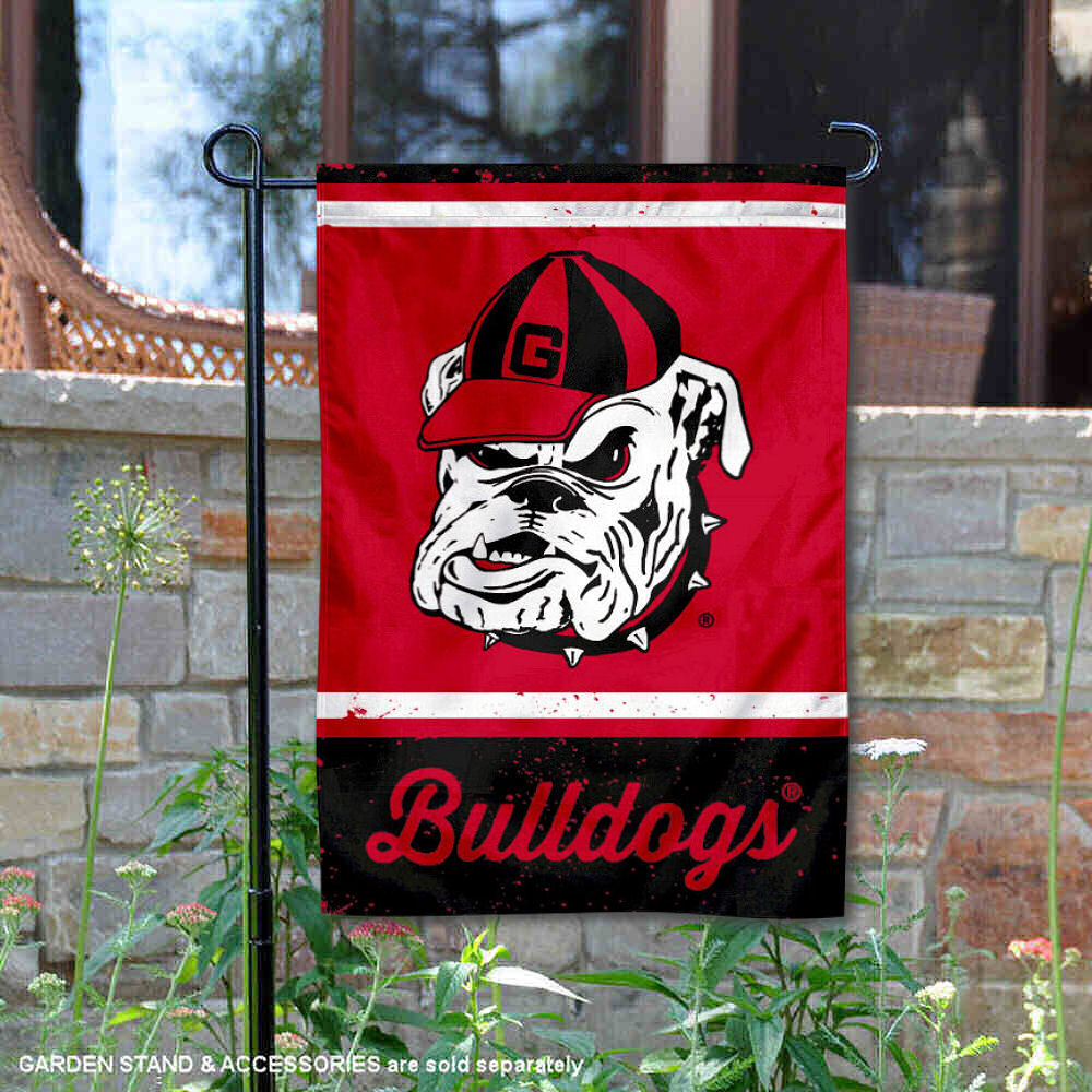 UGA Bulldogs Vintage Vault Garden Flag - State Street Products