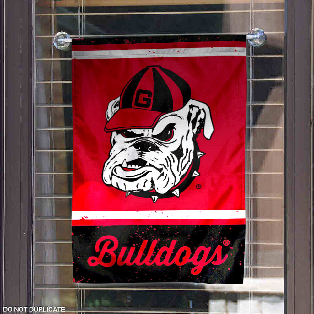 UGA Bulldogs Vintage Vault Garden Flag - State Street Products