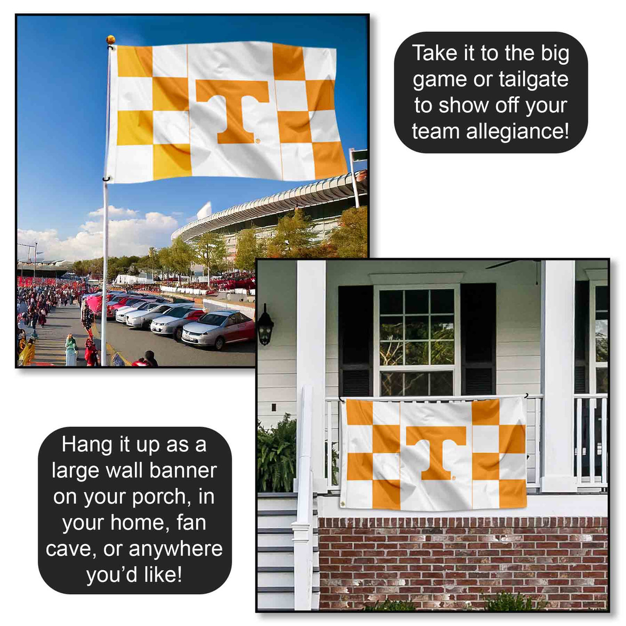 University of Tennessee Checkered Flag - State Street Products