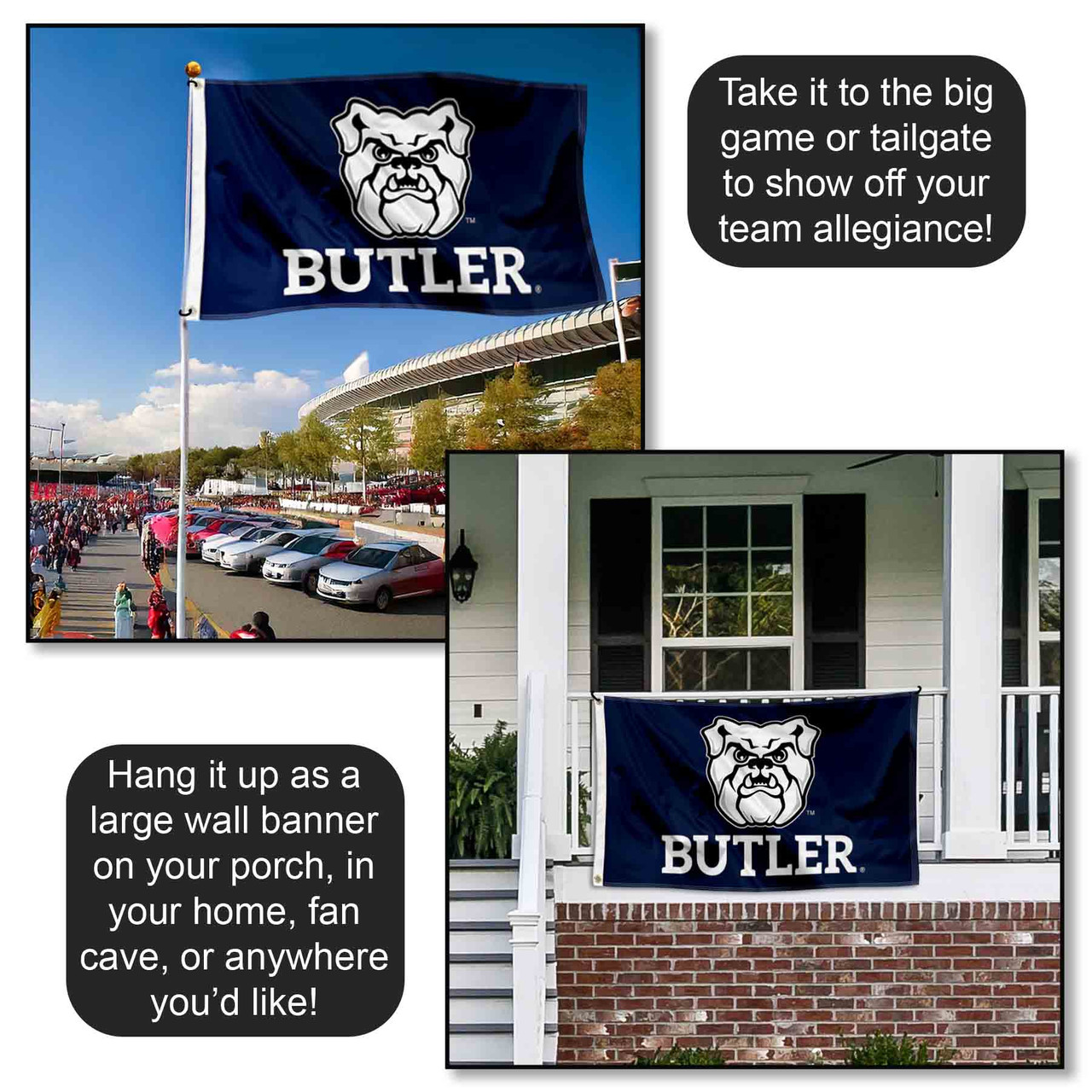 Butler Bulldogs Flag - State Street Products
