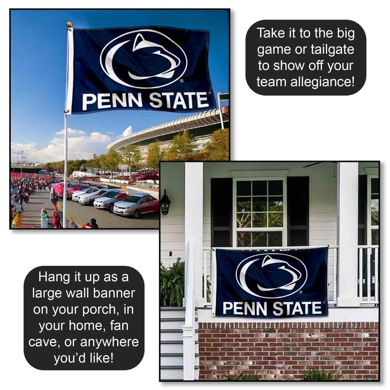 Penn State University Blue Flag - State Street Products