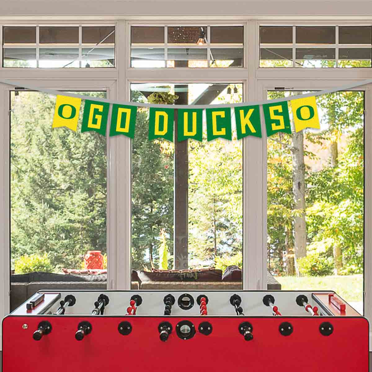 Oregon Ducks Banner String Pennant Flags - State Street Products