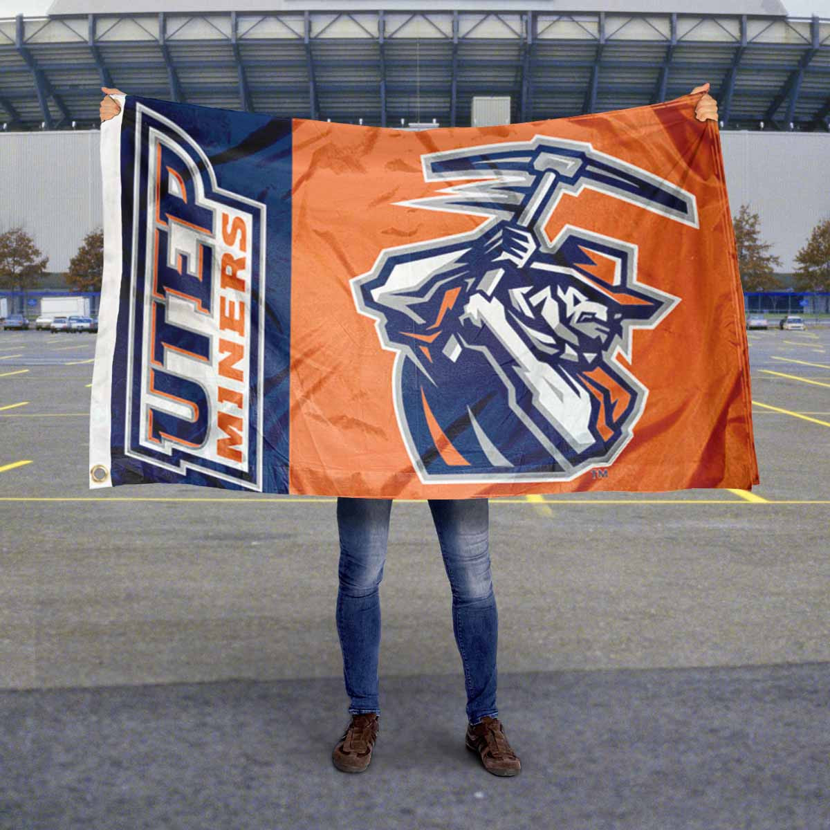 University of Texas El Paso 3x5 Flag - State Street Products