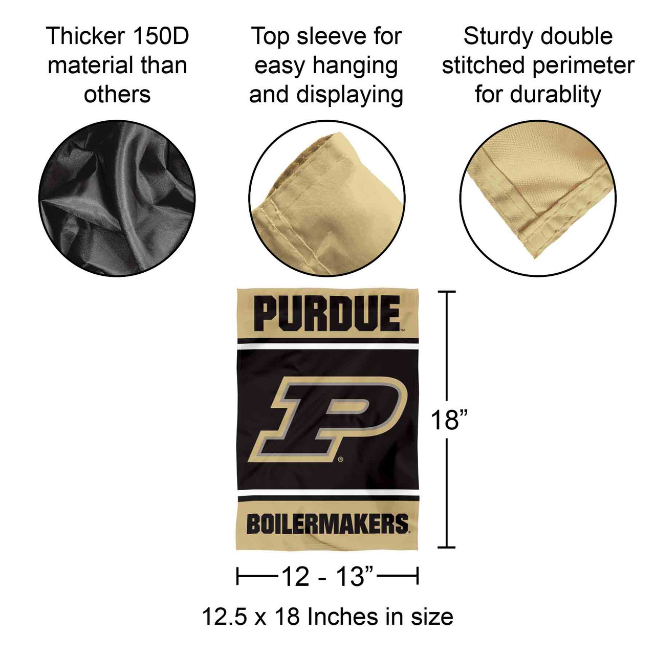 Purdue Garden Flag - State Street Products