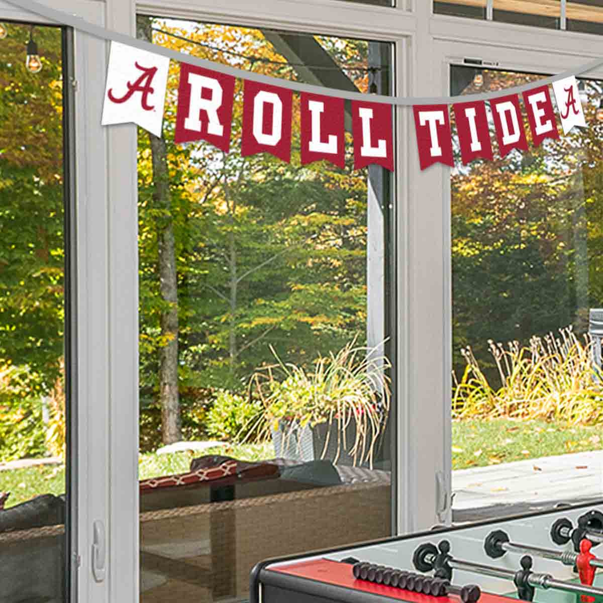 Alabama Crimson Tide Banner String Pennant Flags - State Street Products