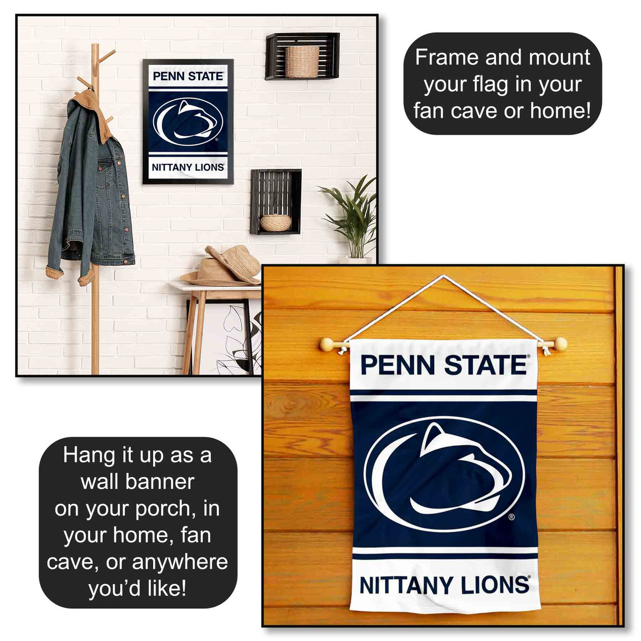 Penn State Nittany Lions Garden Flag - State Street Products