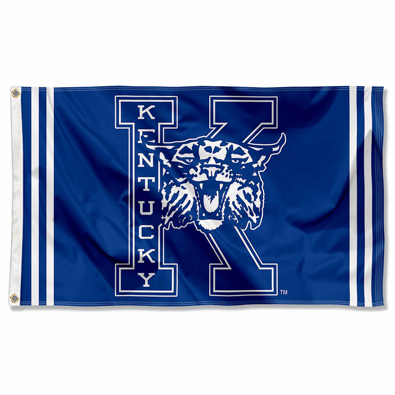Kentucky Wildcats Throwback Vault Logo Flag - State Street Products