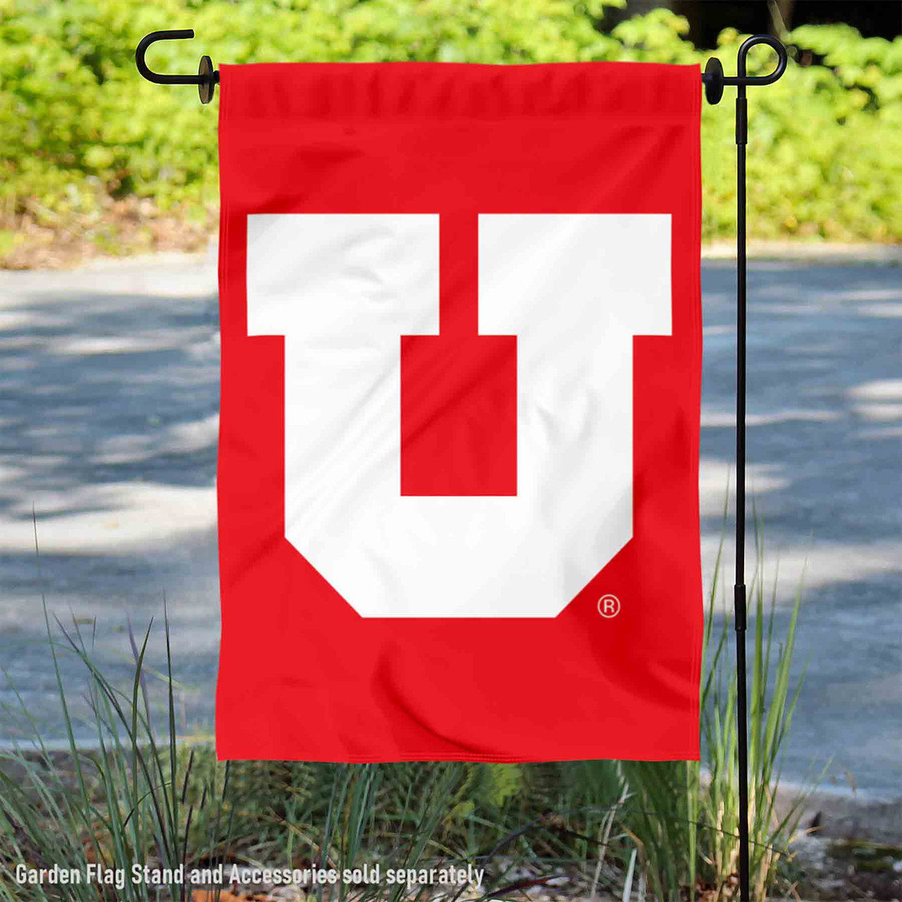 Utah Utes Big U Garden Flag - State Street Products