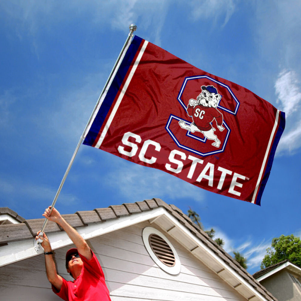 South Carolina State Bulldogs Logo Flag - State Street Products