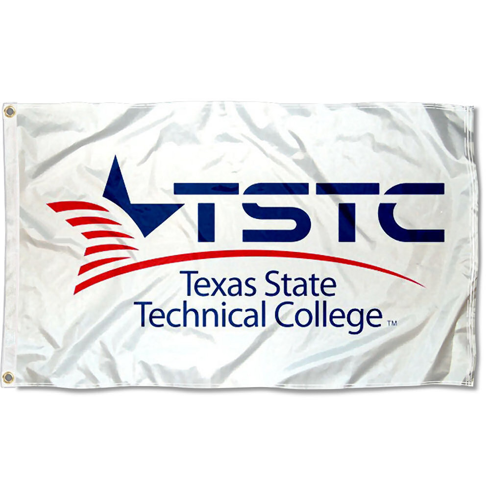 Texas State Tech TSTC Wordmark Flag - State Street Products
