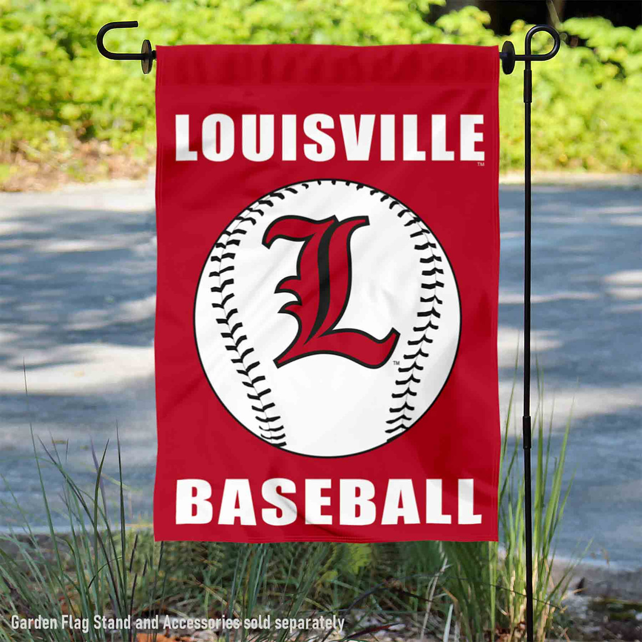 Louisville Cardinals Baseball Team Garden Flag - State Street Products