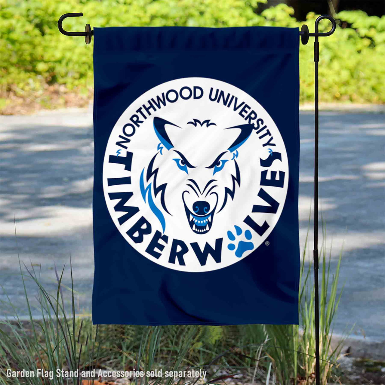 Northwood Timberwolves Garden Flag - State Street Products