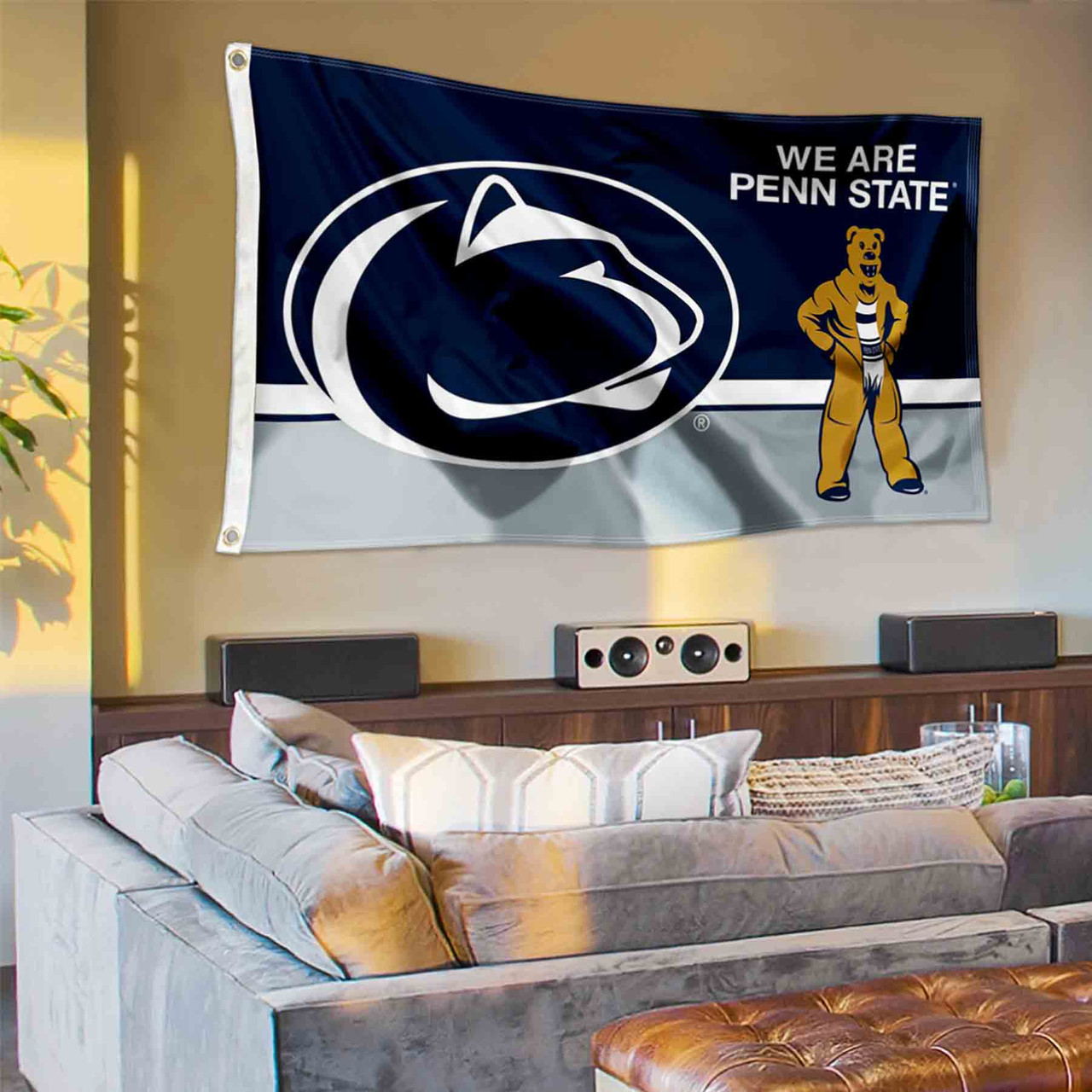 Penn State Nittany Lions Logo Flag - State Street Products