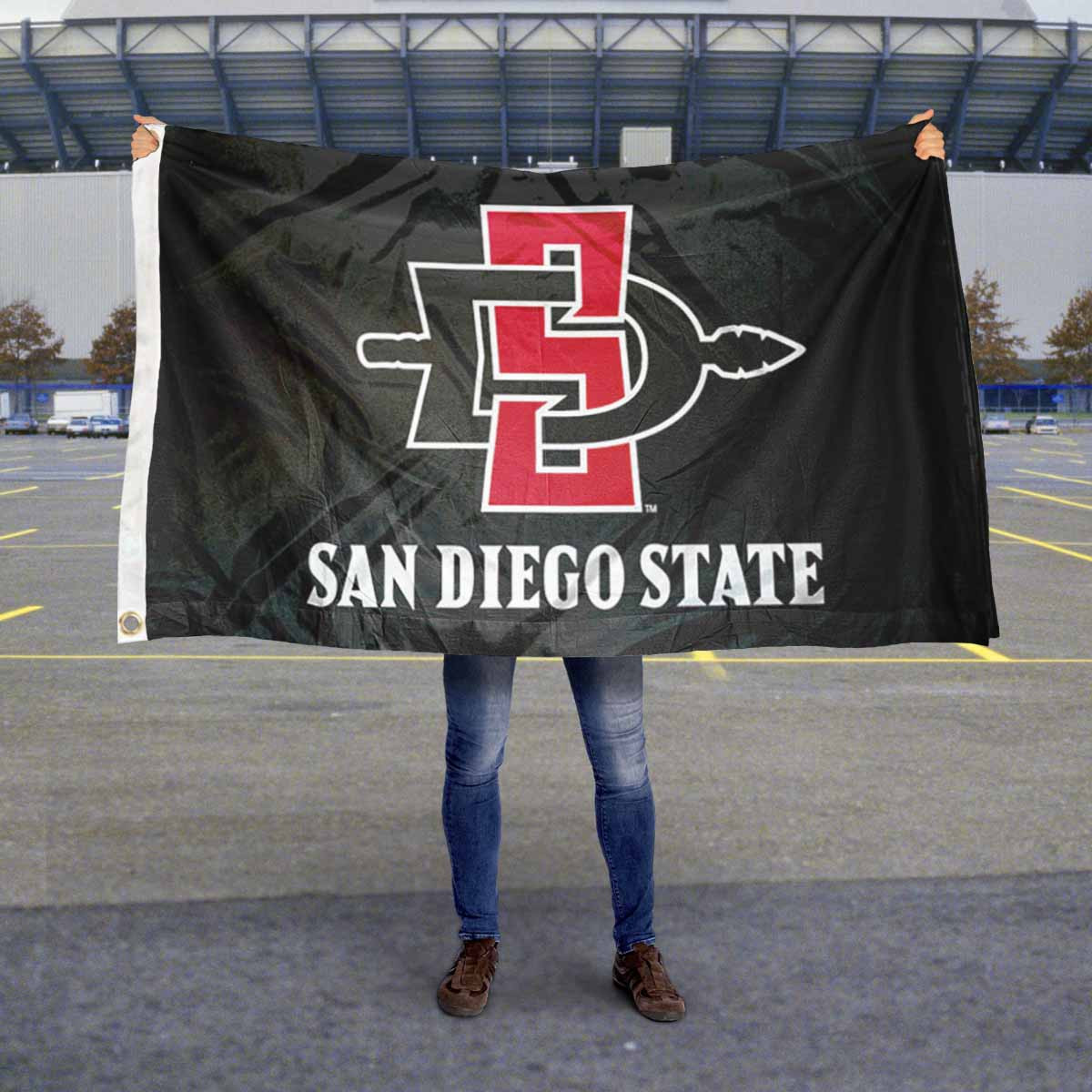 San Diego State University 3x5 Flag - State Street Products