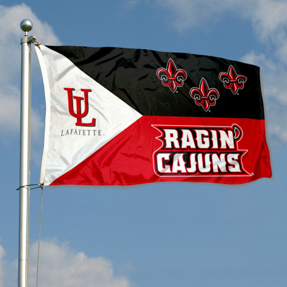 UL Lafayette Ragin Cajuns Acadian Flag - State Street Products