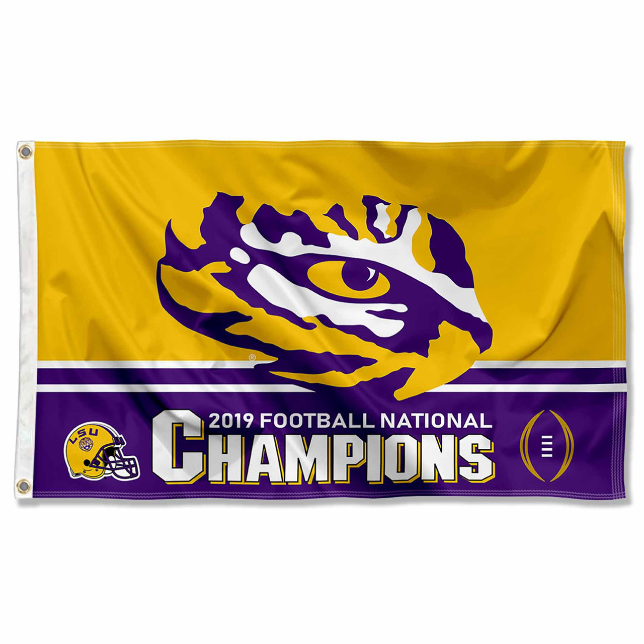 LSU Tigers 2019 2020 College National Champions Flag - State Street ...