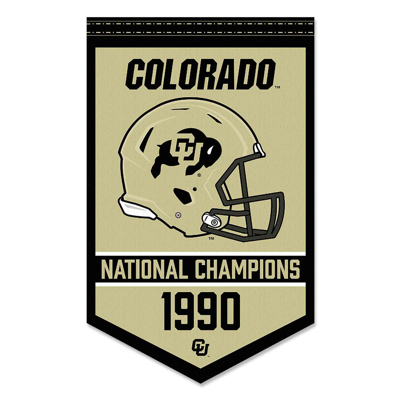 Colorado Buffaloes Football National Champions Banner - State Street ...