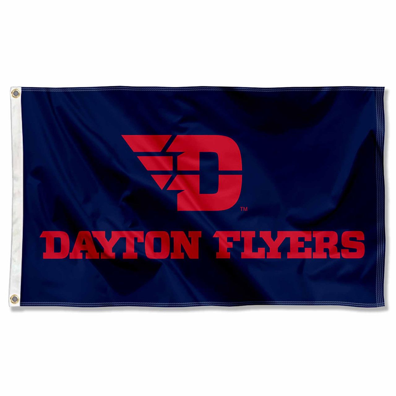 Dayton Flyers Red Letters Flag - State Street Products