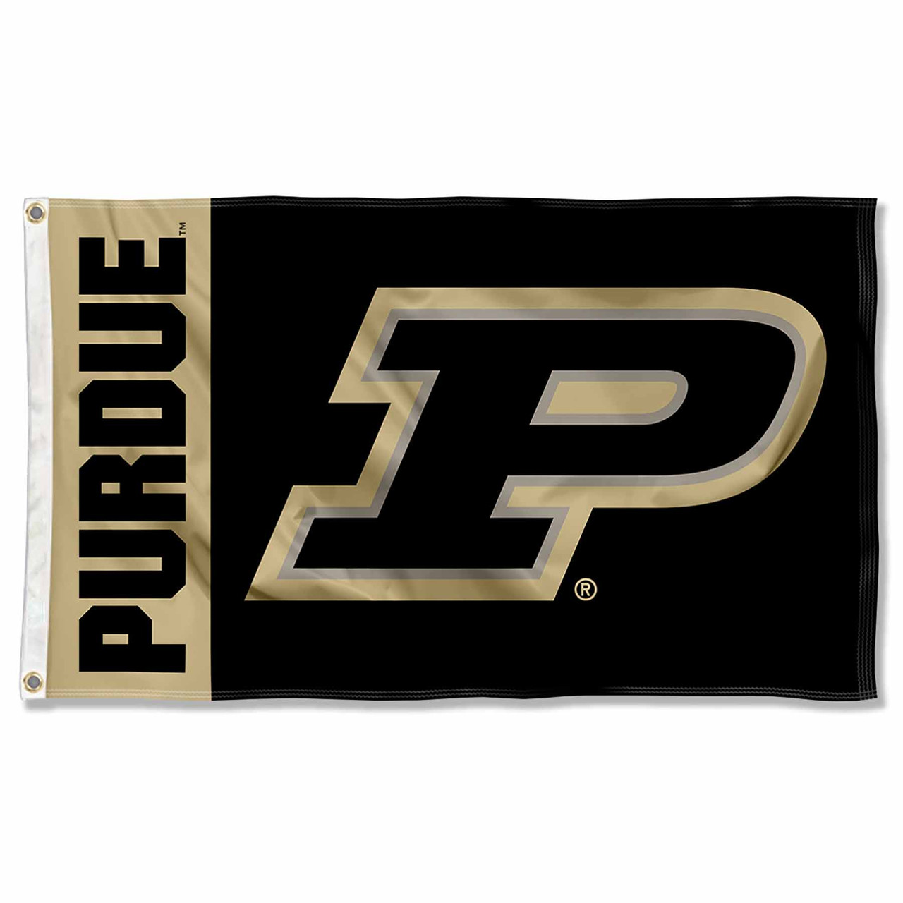 Purdue Boilermakers P Logo Flag - State Street Products