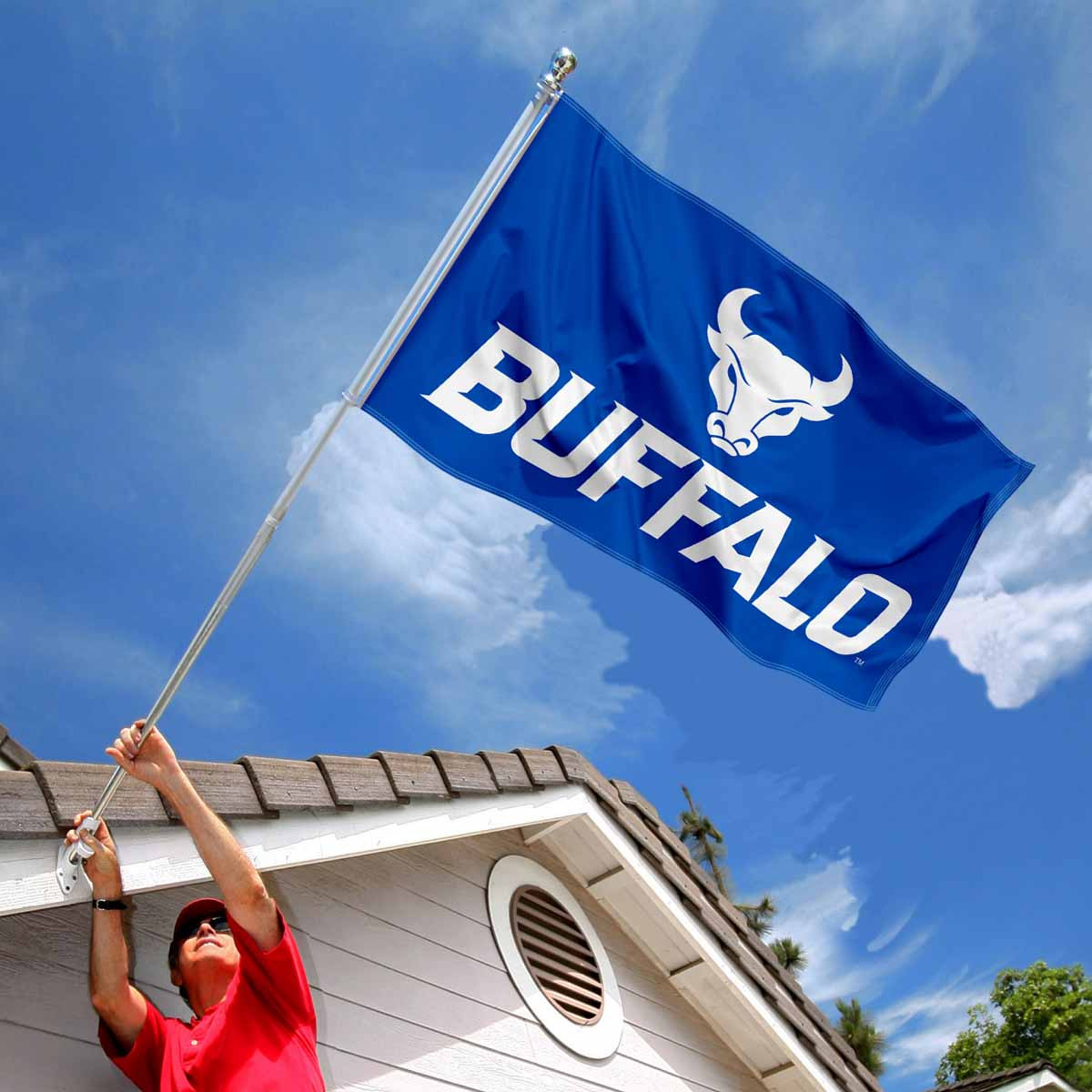 Buffalo Bulls New Logo Flag - State Street Products