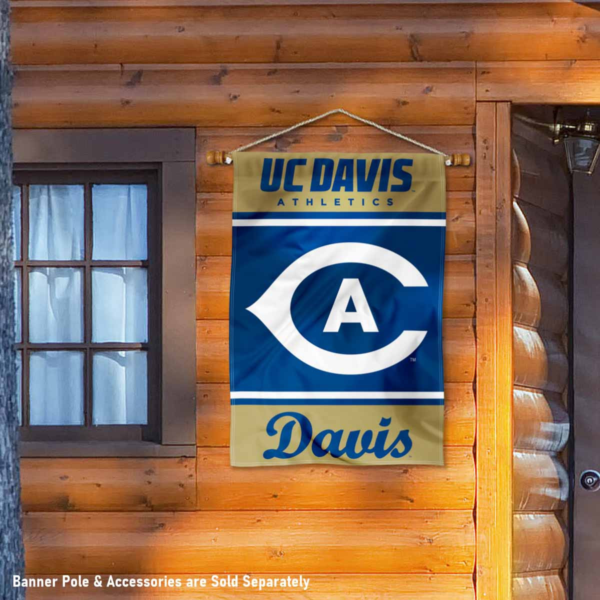 UC Davis Aggies Double Sided Banner - State Street Products