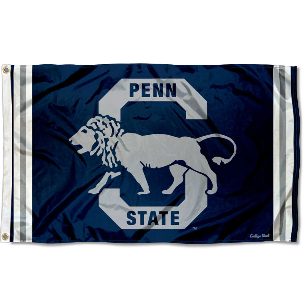 Penn State Nittany Lions Throwback Vault Logo Flag - State Street Products