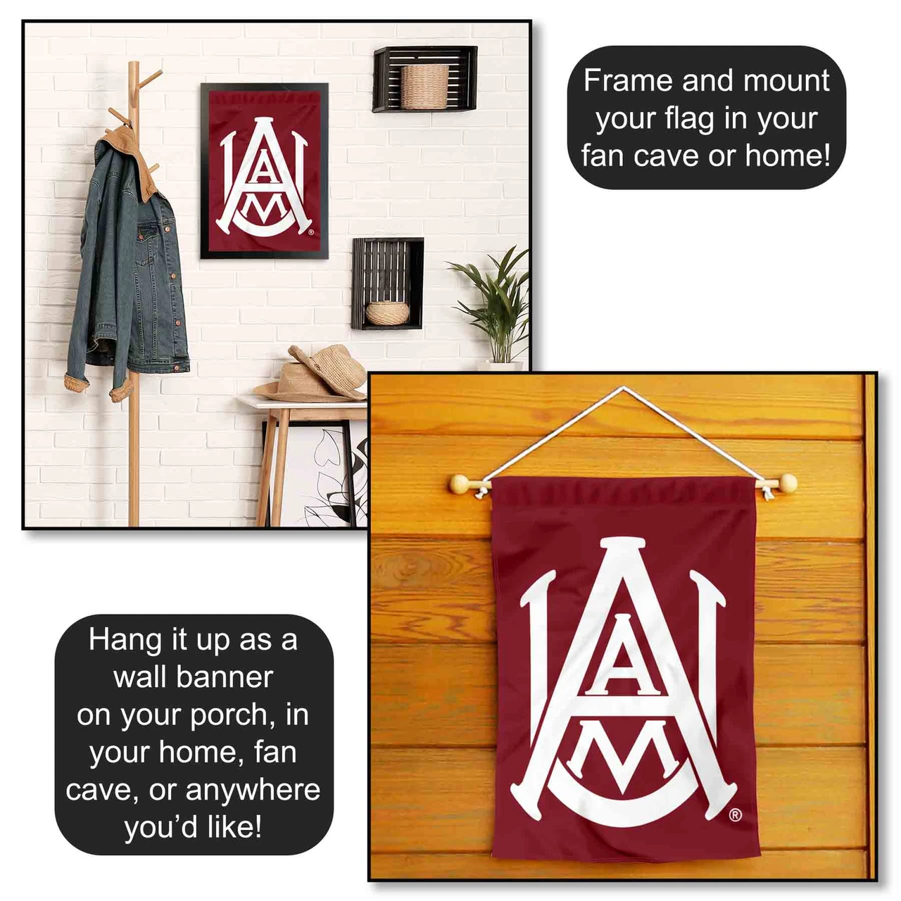 AAMU Bulldogs Garden Flag - State Street Products